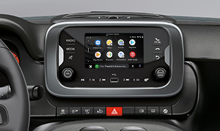 Infotainment - Fiat Panda | Hybrid City Car | Fiat UK