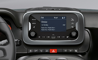 Infotainment - Fiat Panda | Hybrid City Car | Fiat UK